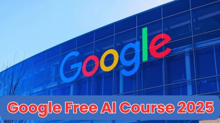 Google Free Ai Course 2025 Learn Ai Get Certification From Google
